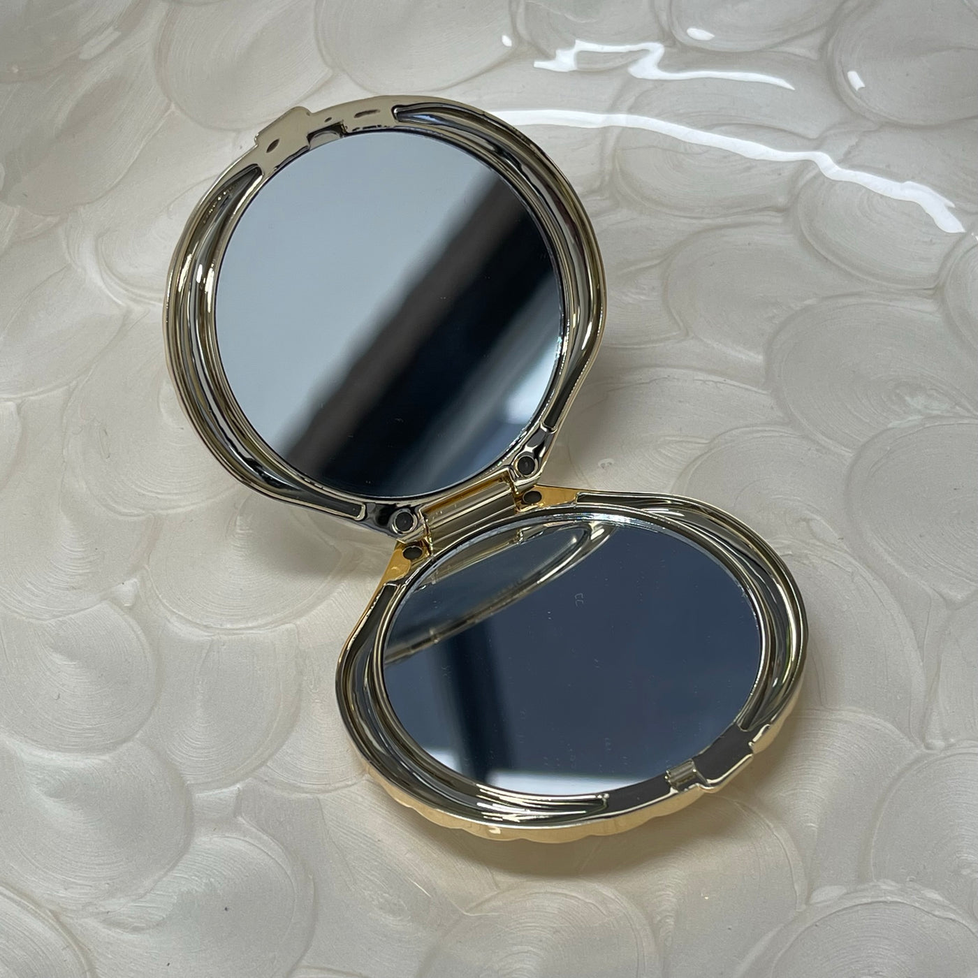Buy Shell Compact Mirror for sale | Gold or Silver Shell Compact Mirror ...